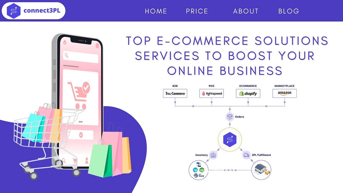 Top E-commerce Solutions Services to Boost Your Online Business | by Connect3pl | Apr, 2024 | Medium