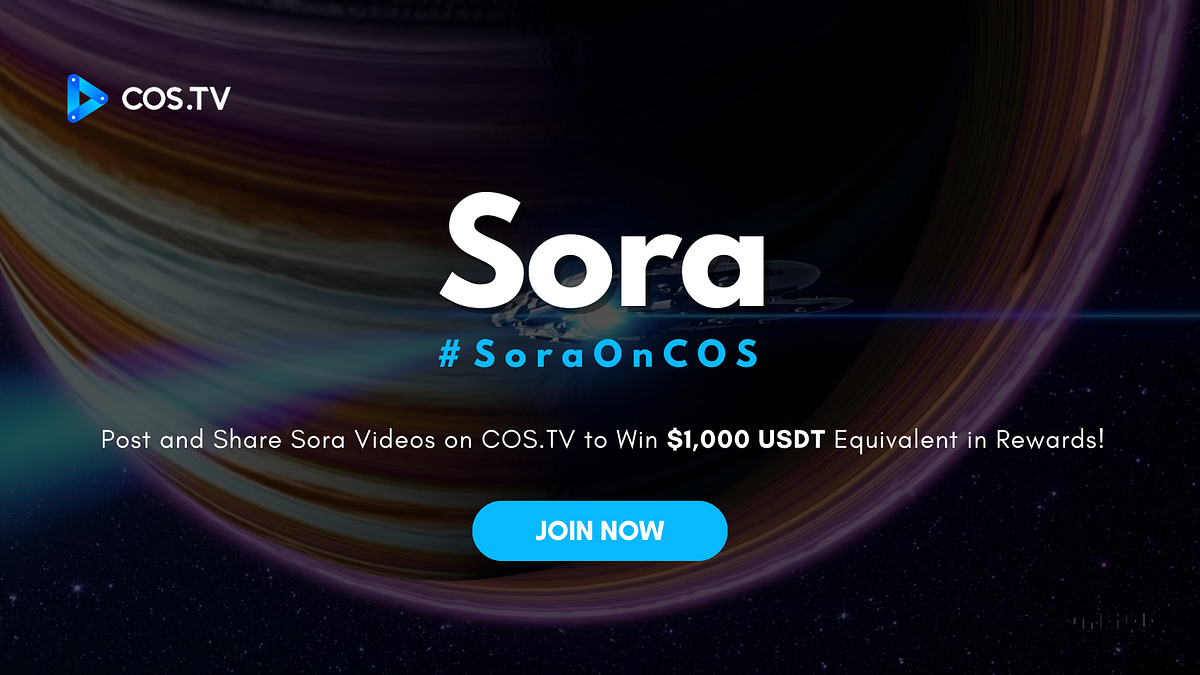 Post and Share Sora AI Videos to Win $1,000 USDT Equivalent in Rewards! | by ContentosHome ...