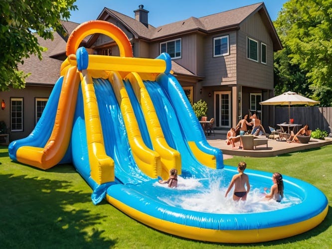 Inflatable Water Slides | by Oaklynn Rowland | Apr, 2024 | Medium