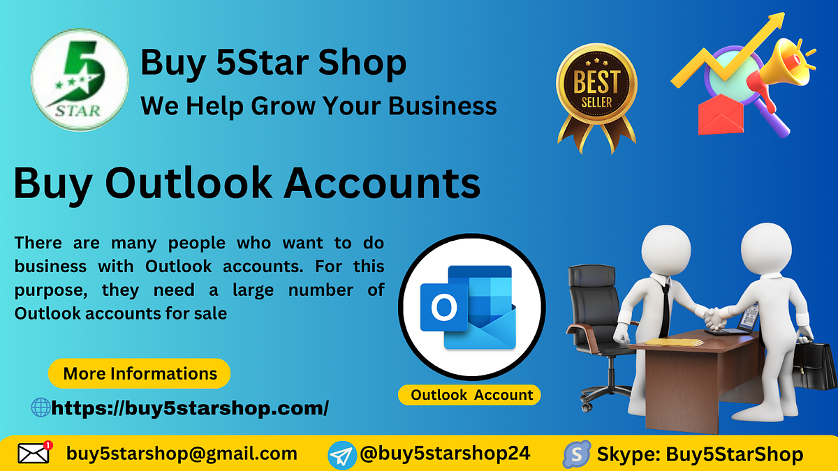 Buy Outlook Accounts from Usa. Buy5StarShop.com is one of the leading ...