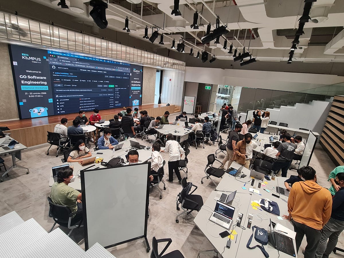 KBTG Go Software Engineering Workshop มันดีงามเกินความคาดหมาย | by Alamus Mangkus | Medium