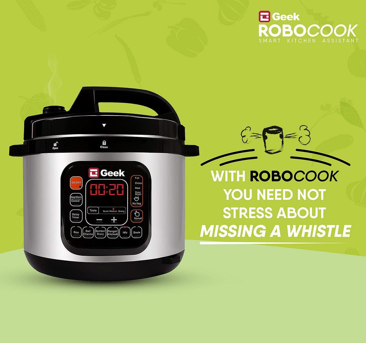 Why Geek Robocook Electric Pressure Cooker is the Ultimate Kitchen ...