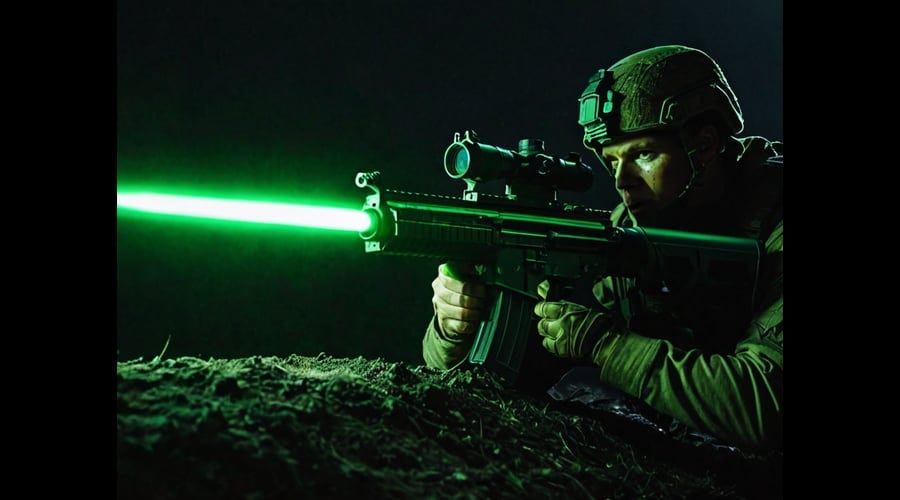 Green Rifle Laser | by Kyro Patrick | Medium