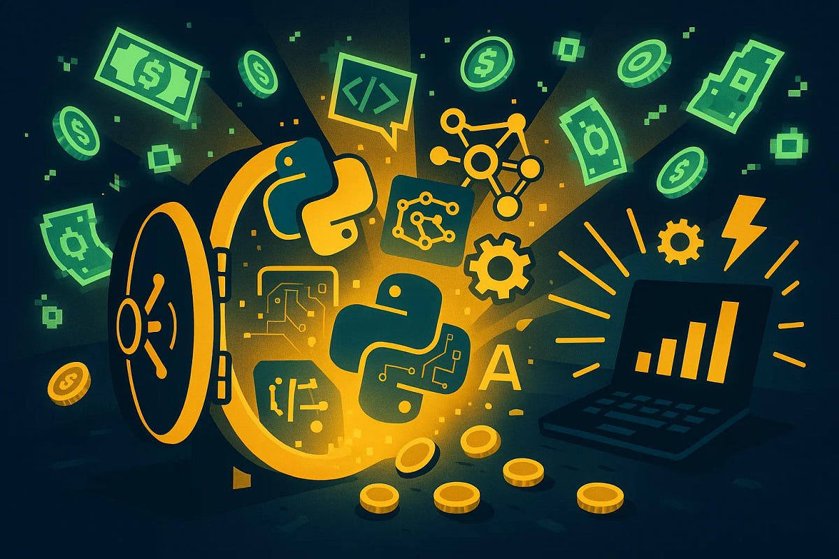 The Python‑AI Side Hustle: How I Built Income Streams with Code | by Zain Shoaib | Python in ...