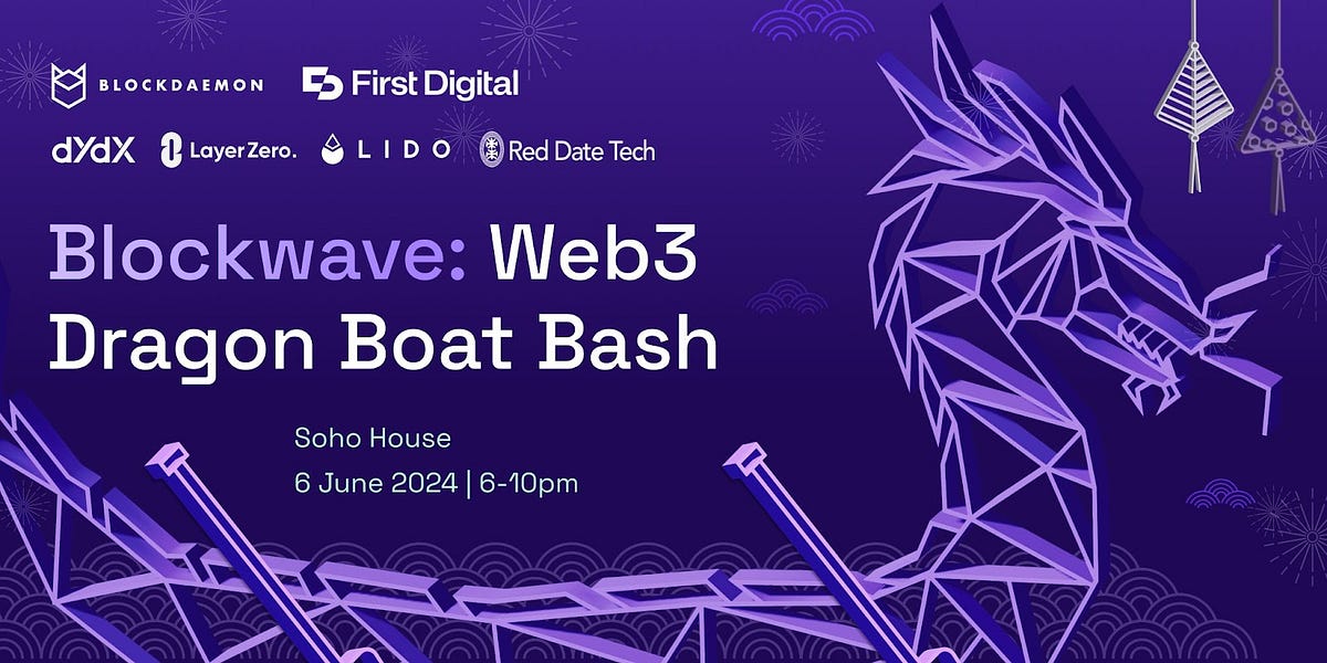 Blockwave: Web3 Dragon Boat Bash — 6 June - BSN News - Medium