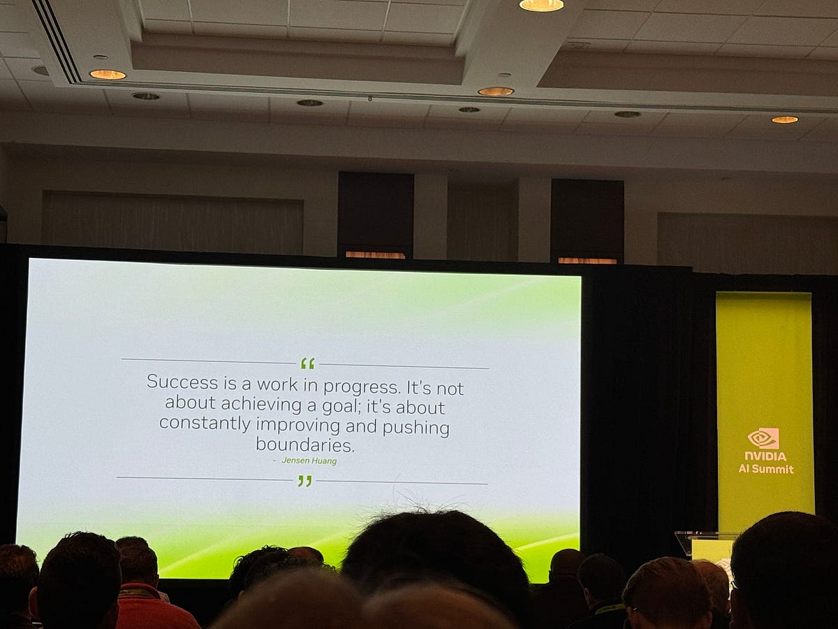Nvidia AI Summit 2024 in DC. I attended the NVIDIA AI Summit in DC ...