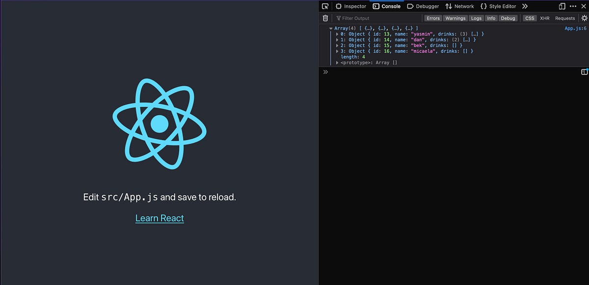 React frontend Rails API backend. We’ve set up our API backend, now let’s… | by Yasmin Archibald ...