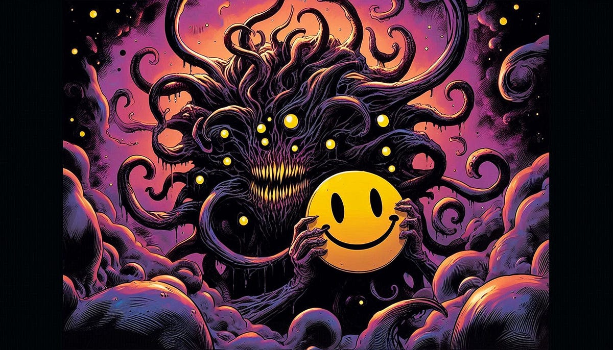 The Shoggoth and AI. “The shoggoth is real. The mask is… | by Zack ...