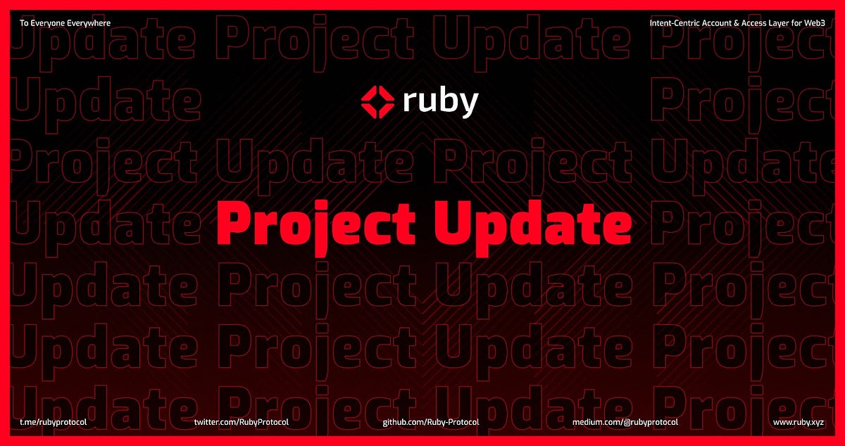 Ruby Protocol Update: Exciting Developments and Transparency on Exchange Listings | by Ruby ...