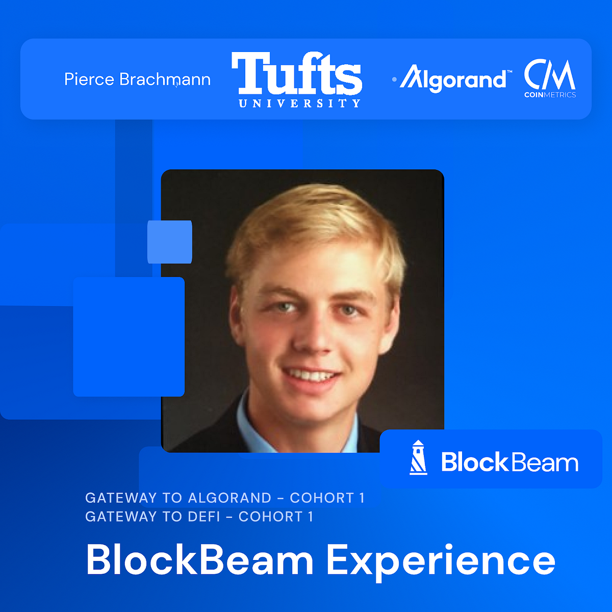 The BlockBeam Experience: Pierce Brachmann | by BlockBeam | Medium