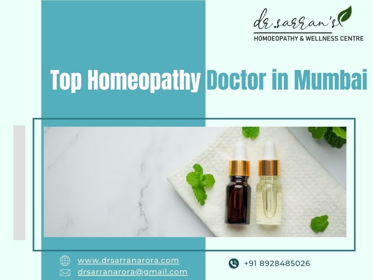 Where is the Best Homeopathic Skin Doctor in Mumbai? | by Dr. Sarran ...