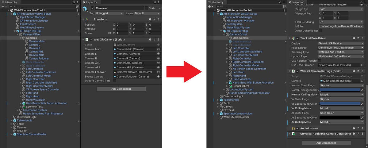 WebXR Export and Unity XR SDK — How and Why | by Oren De-Panther Weizman | Medium