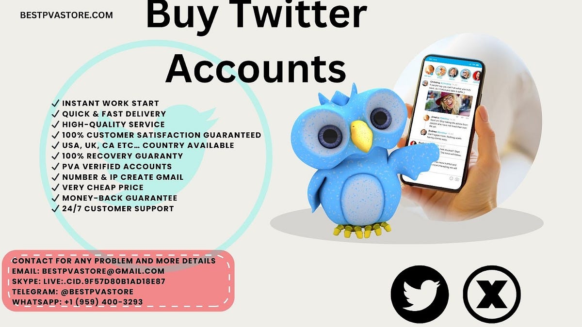 Buy Active Twitter account. Buying Twitter Accounts: A Smart Move… | by ...