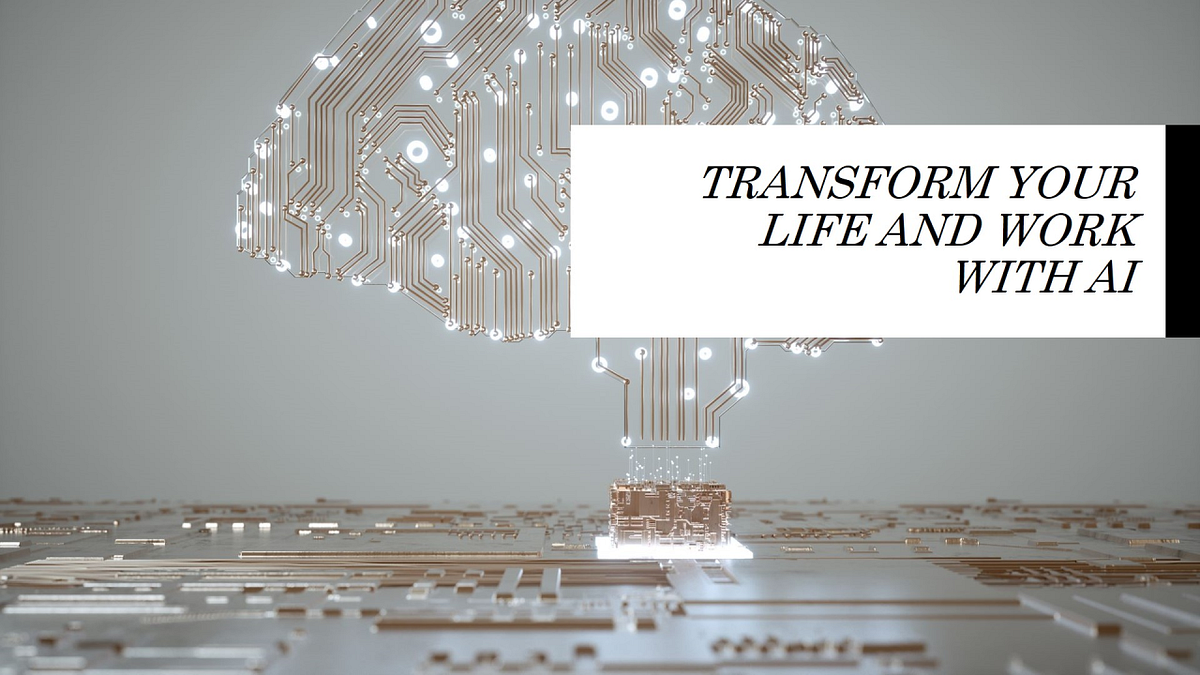 Two-Step AI Transformation Plan for Individual Success | by Dr. Alex Liu | Feb, 2024 | Medium