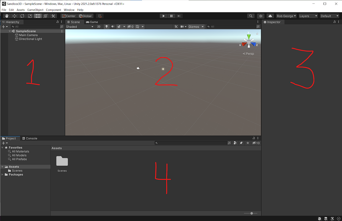 More Productive Editor Layout in Unity | by Rob George | Medium