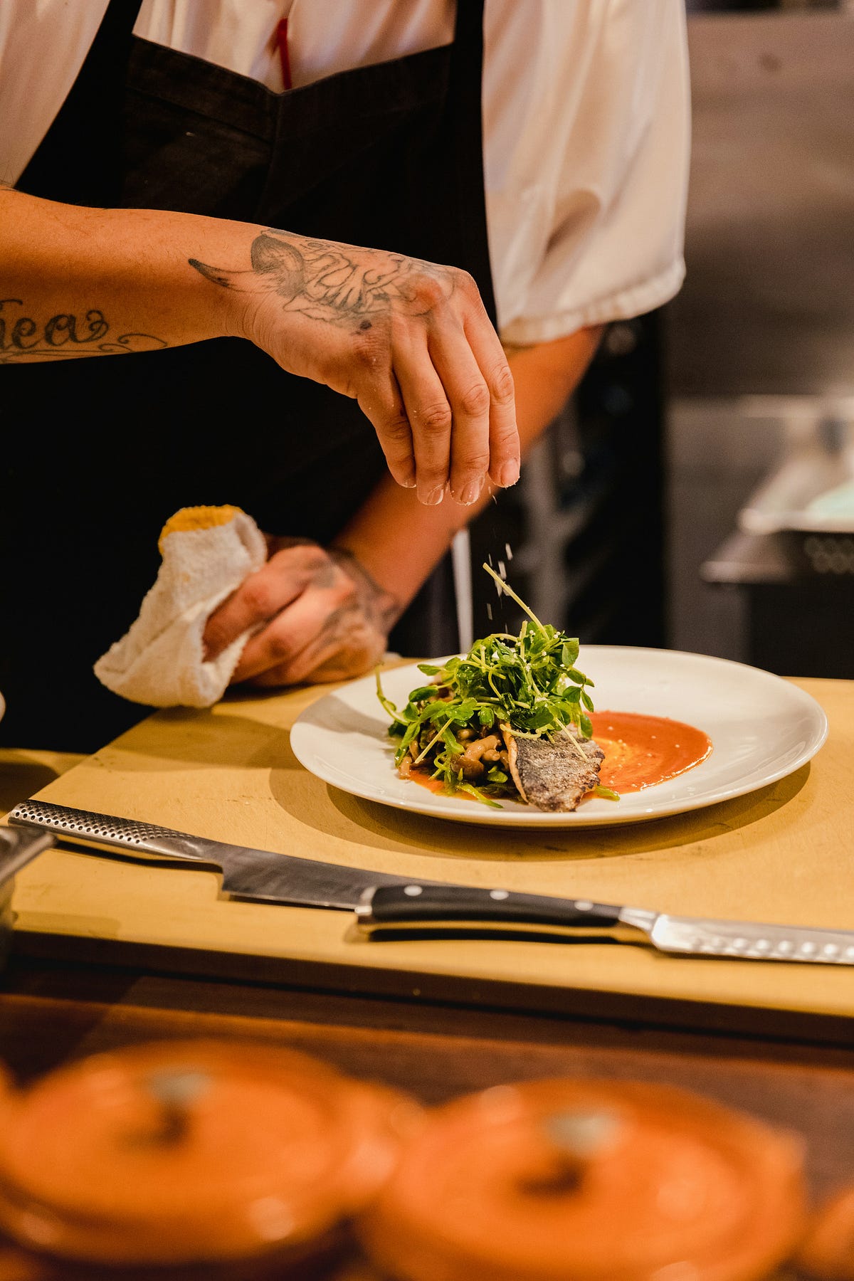 Sometimes wrong-ula can replace your expensive chef signature plate. So ...