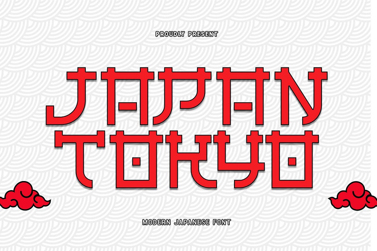 Japan Tokyo — Modern Japanese Font | by Yvessaintlaurent | Jun, 2024 ...