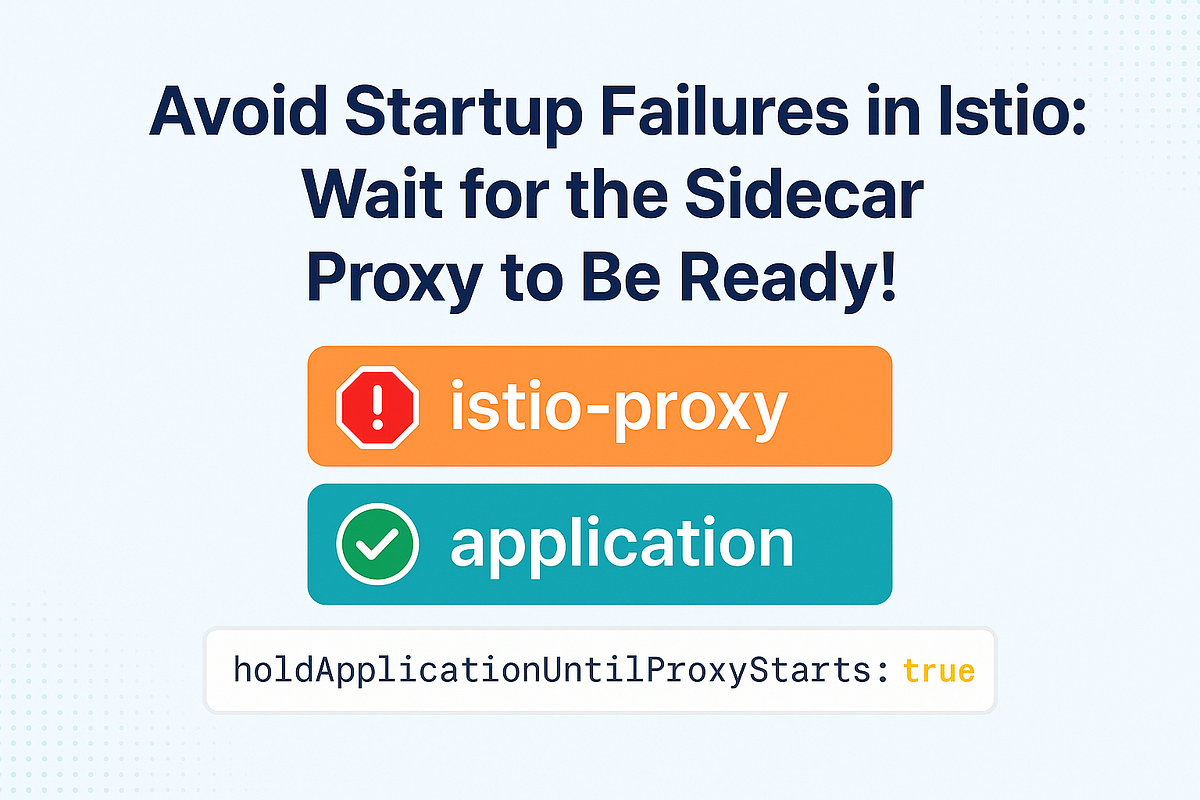 Avoid Startup Failures in Istio: Wait for the Sidecar Proxy to Be Ready! | by Ravi Yasakeerthi ...