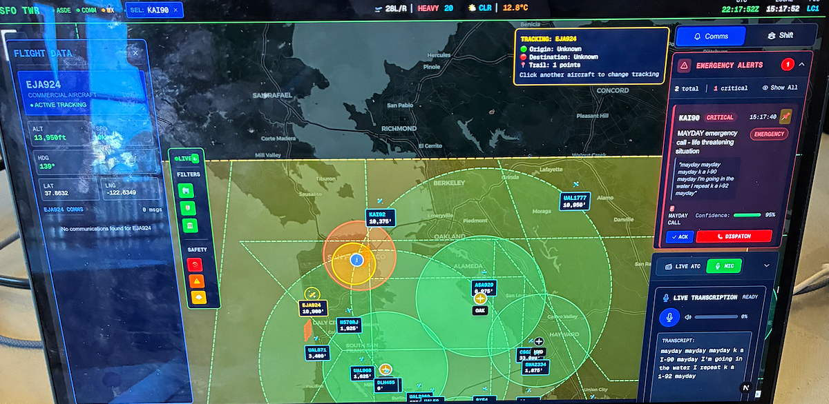 MayDay: An AI Safety Net for Air Traffic Control, Built on Fetch.ai | by Mizan Rupan-Tompkins ...