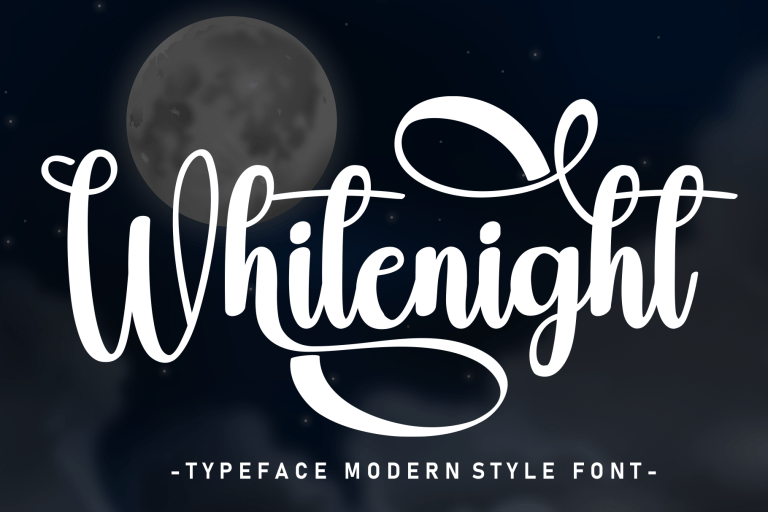 Whitenight Font | by Kaitooon | Sep, 2024 | Medium