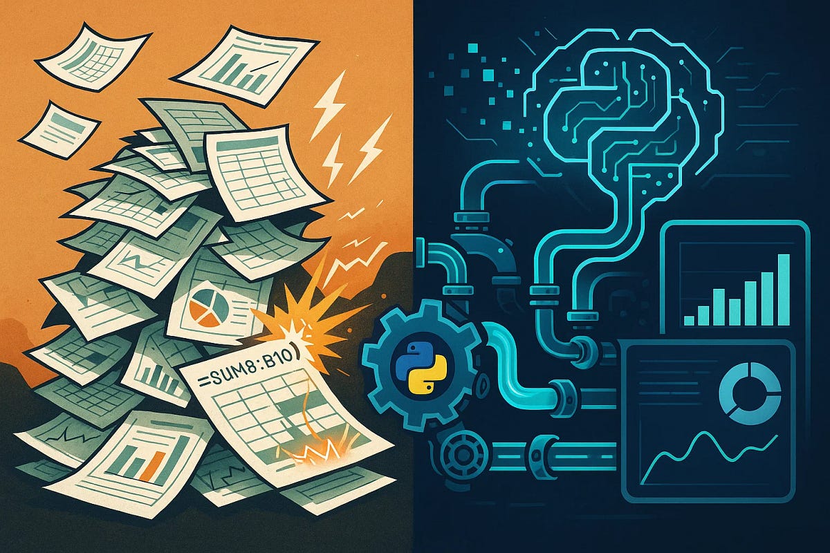 How I Converted Complex Excel Workbooks Into Python Pipelines Using Pandas And Ai By Zain
