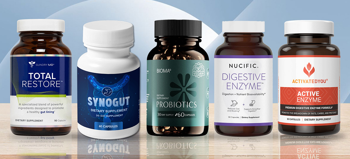 The Ultimate Digestive Health Supplements Review: | by Ellie Flores | Jun, 2024 | Medium