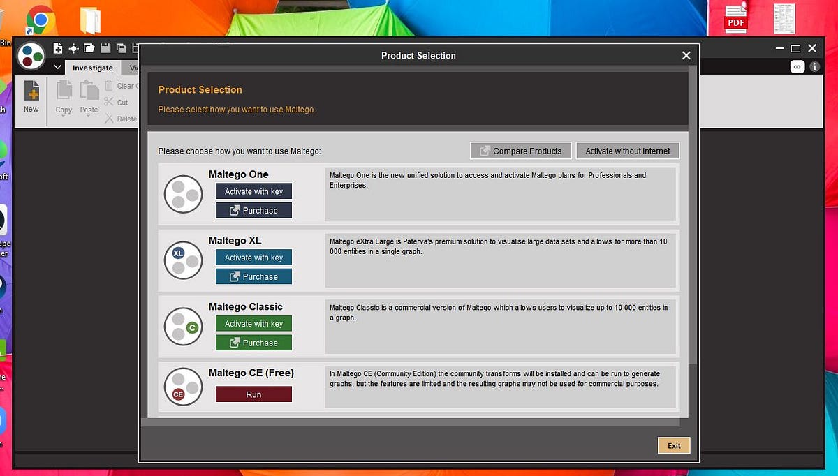 How to Install Maltego on Windows | by Sebastian Kopellas | Medium