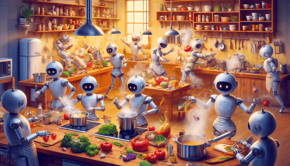 🤖👩🏽‍🍳 Cook Like A Bot: AI dinner parties | by Misha Leybovich | 🥽 ...