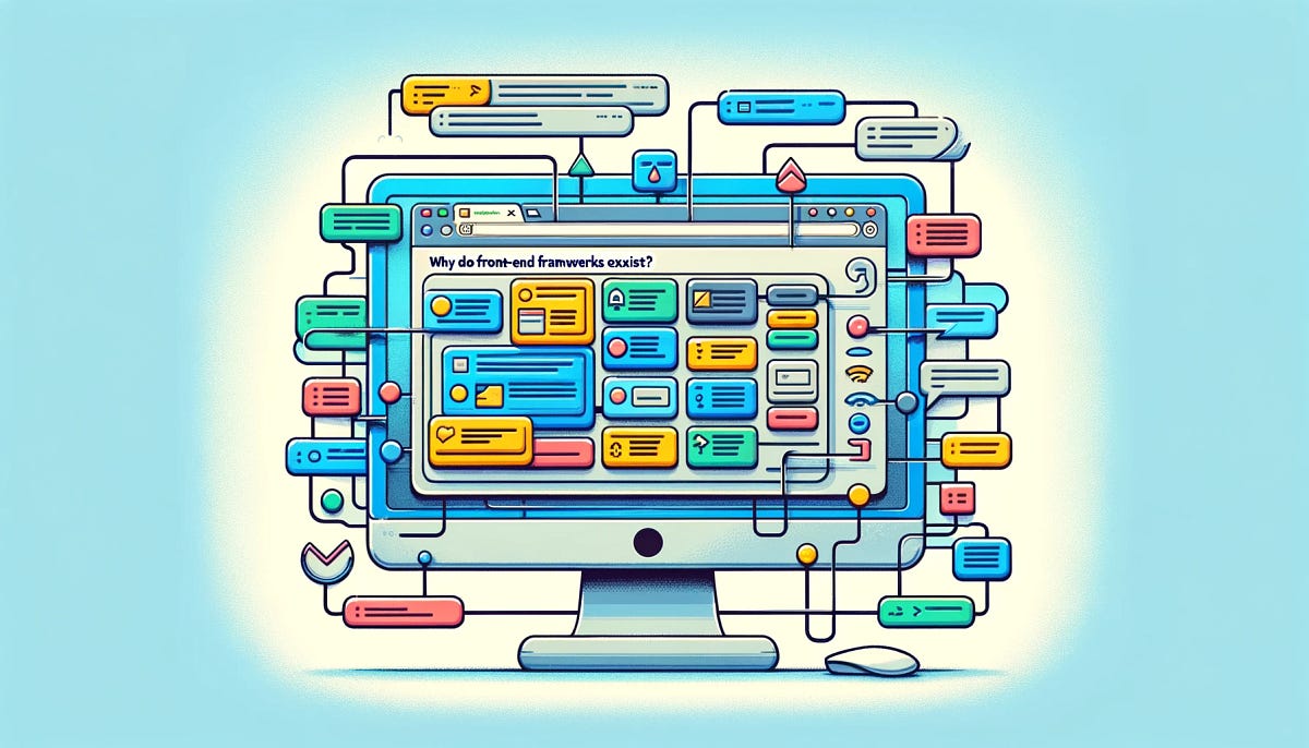 Why Do Front-End Frameworks Exist? | by Binith Jayasinghe | Medium