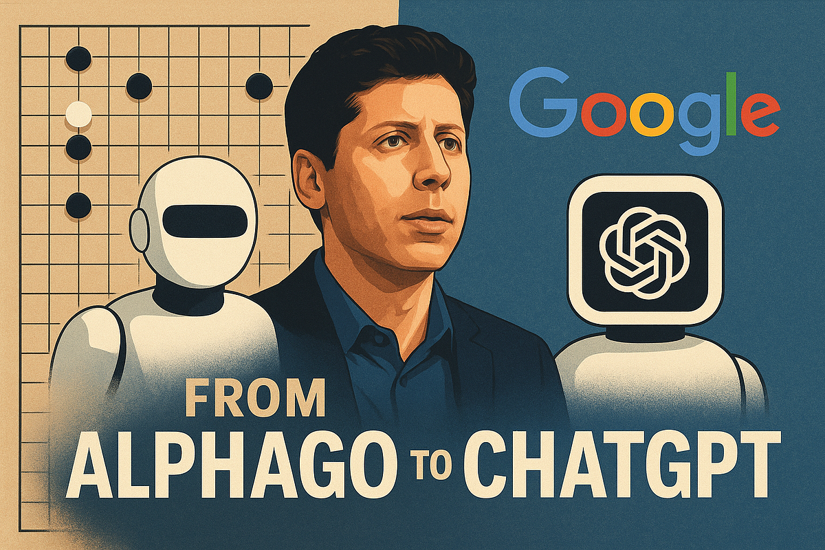 From AlphaGo to ChatGPT: How Sam Altman Outran Google in the AI Race | by Rajdeep Singh | Sep ...
