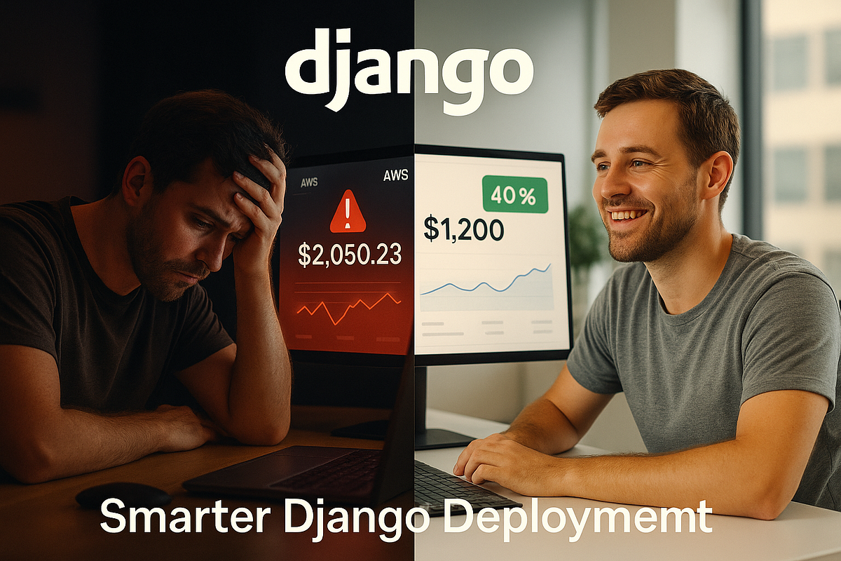 Reducing AWS Costs by 40%: A Case Study on Smarter Django Deployments | by Charankumar keshav ...