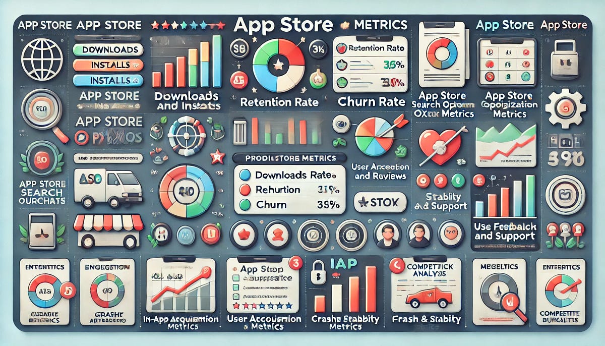 Comprehensive App Store metrics for product managers using the AARRR ...