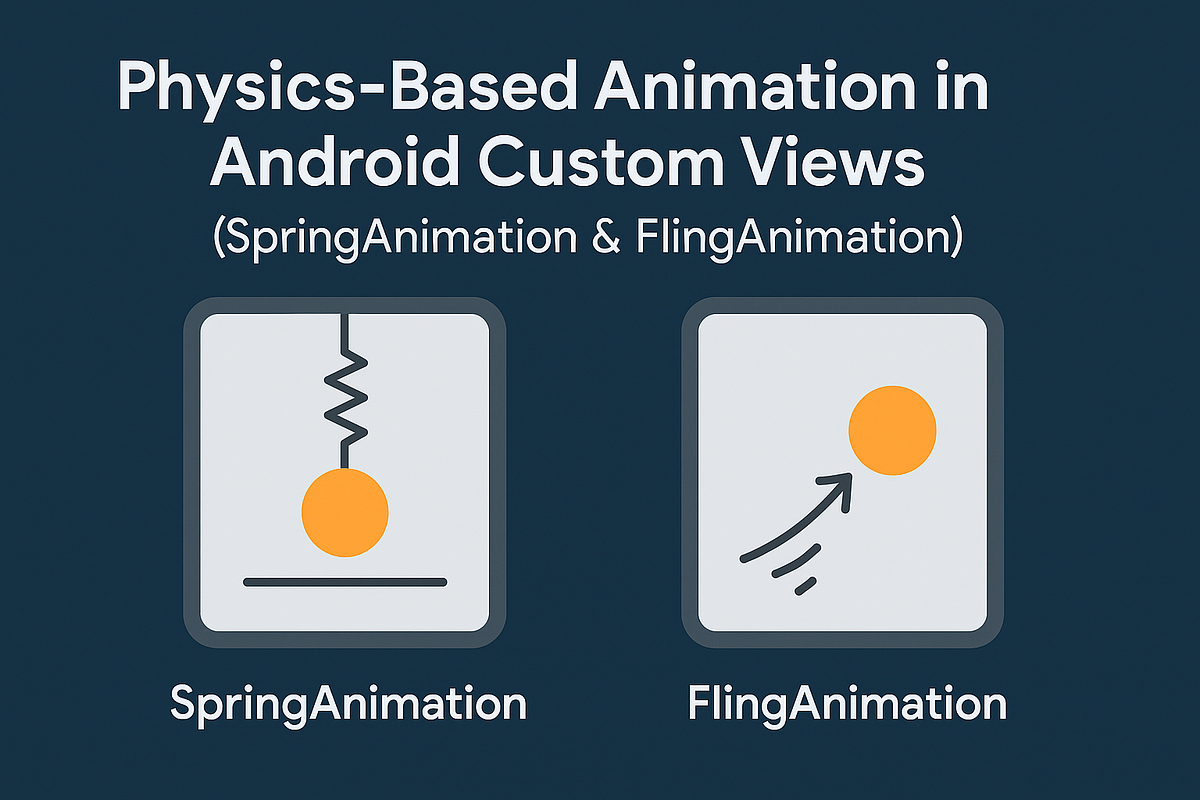 Android Physics-Based Animations in Custom Views: Mastering SpringAnimation & FlingAnimation ...