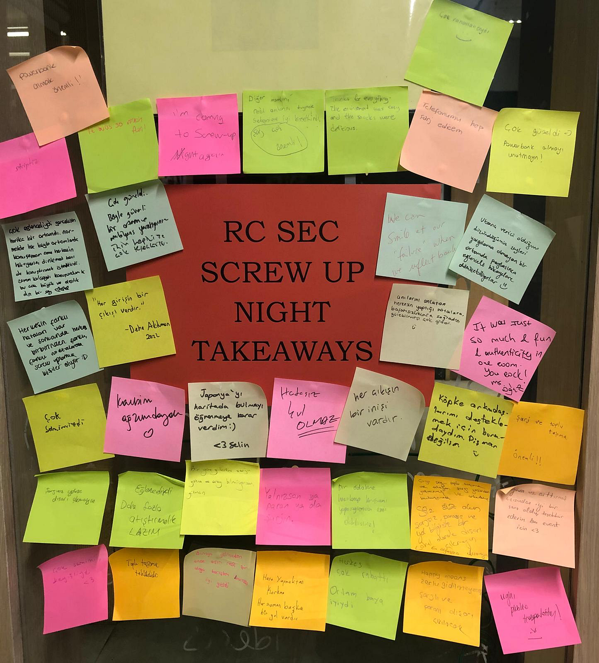 Screw Up Night 2022. Author: Ayda, L10 | by RC SEIC Office | Medium