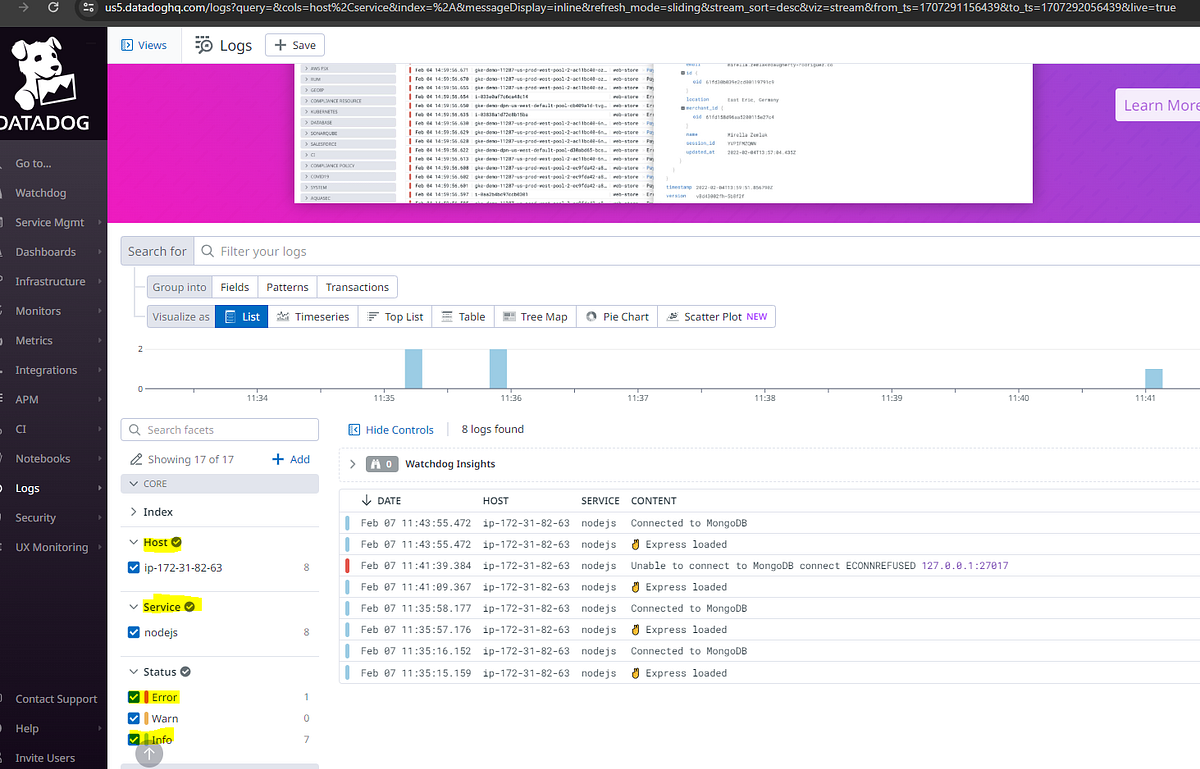Nodejs Integration with Datadog from Scratch | by Sonu | Medium