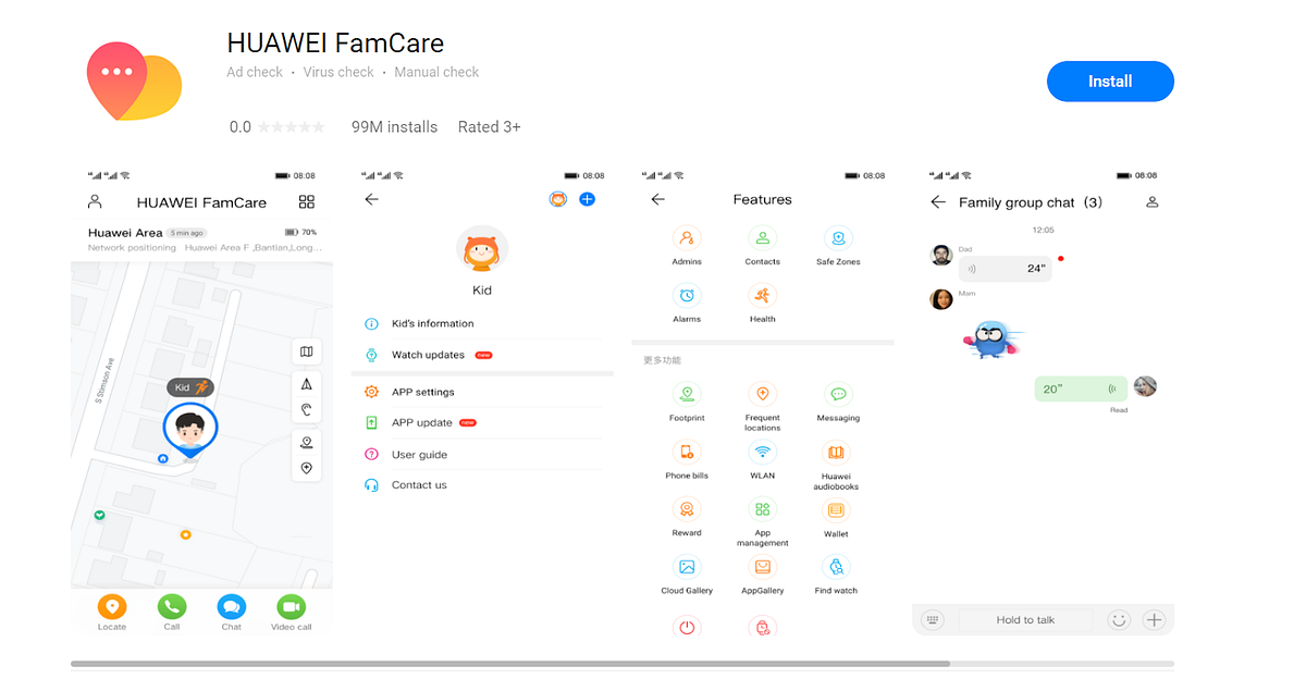 HUAWEI Kit in Huawei FamCare app. Group Members: | by Naomi | Medium