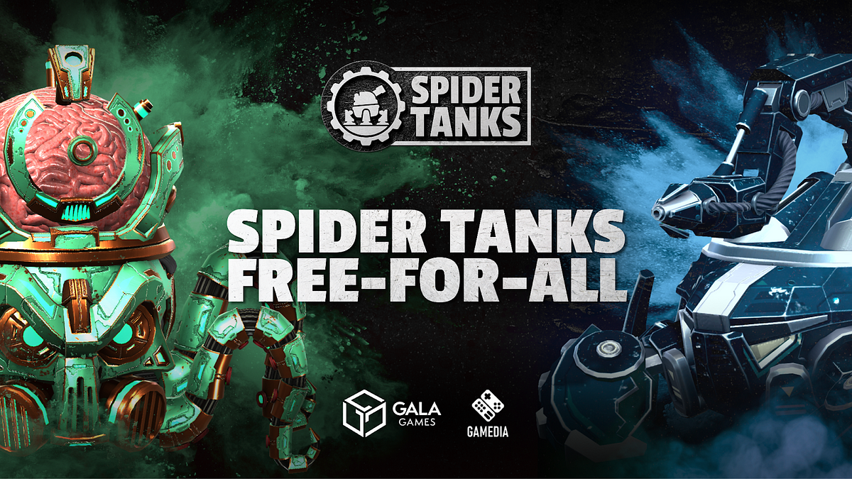 Spider Tanks Free For All. Big news. Spider Tanks is ready for… | by ...
