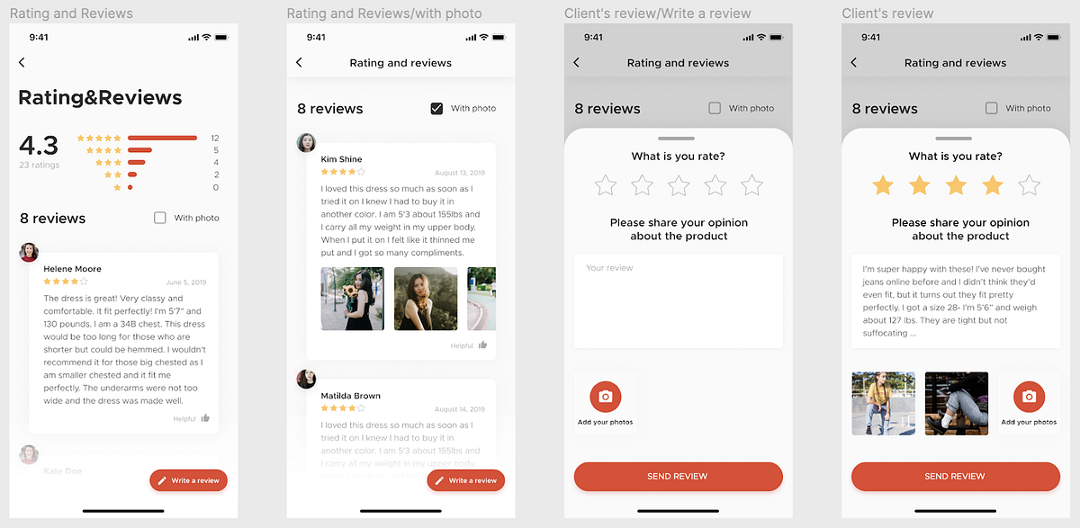 Open Flutter Project: Product Reviews in E-commerce App | by Andrey ...