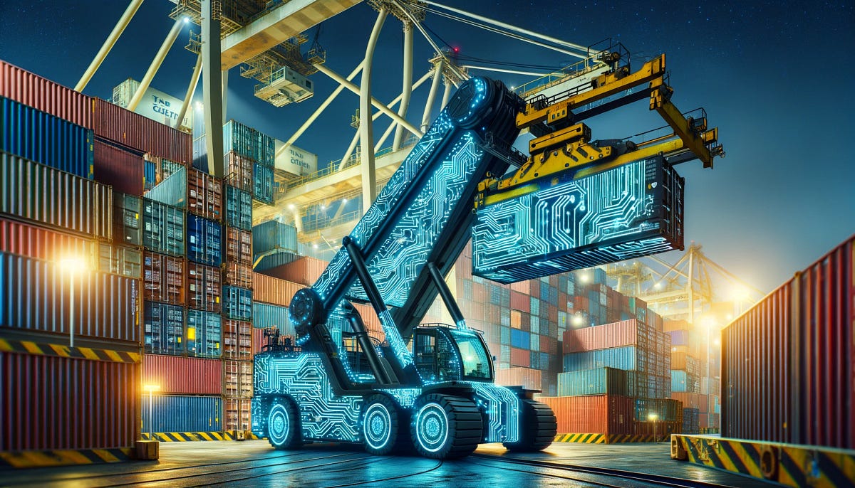 Reach Stackers, Straddle Carriers & Other Port Vehicles Will All Be ...