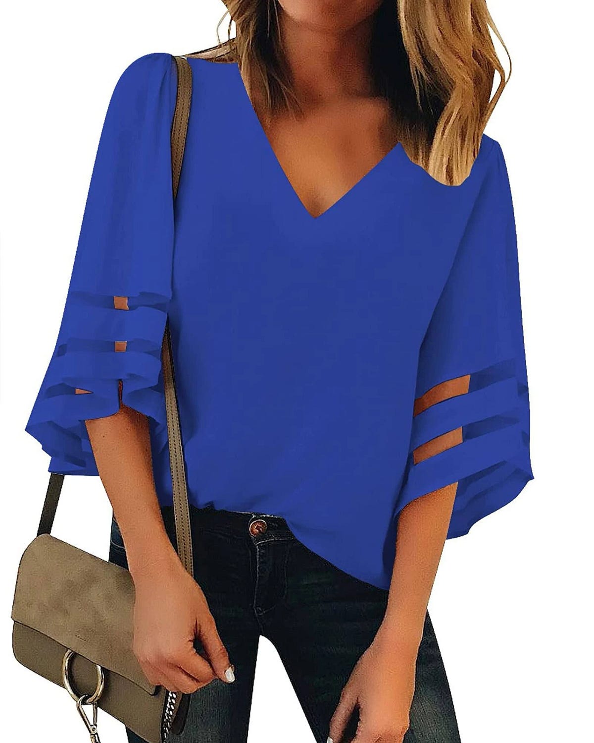Royal Blue Blouses | Medium