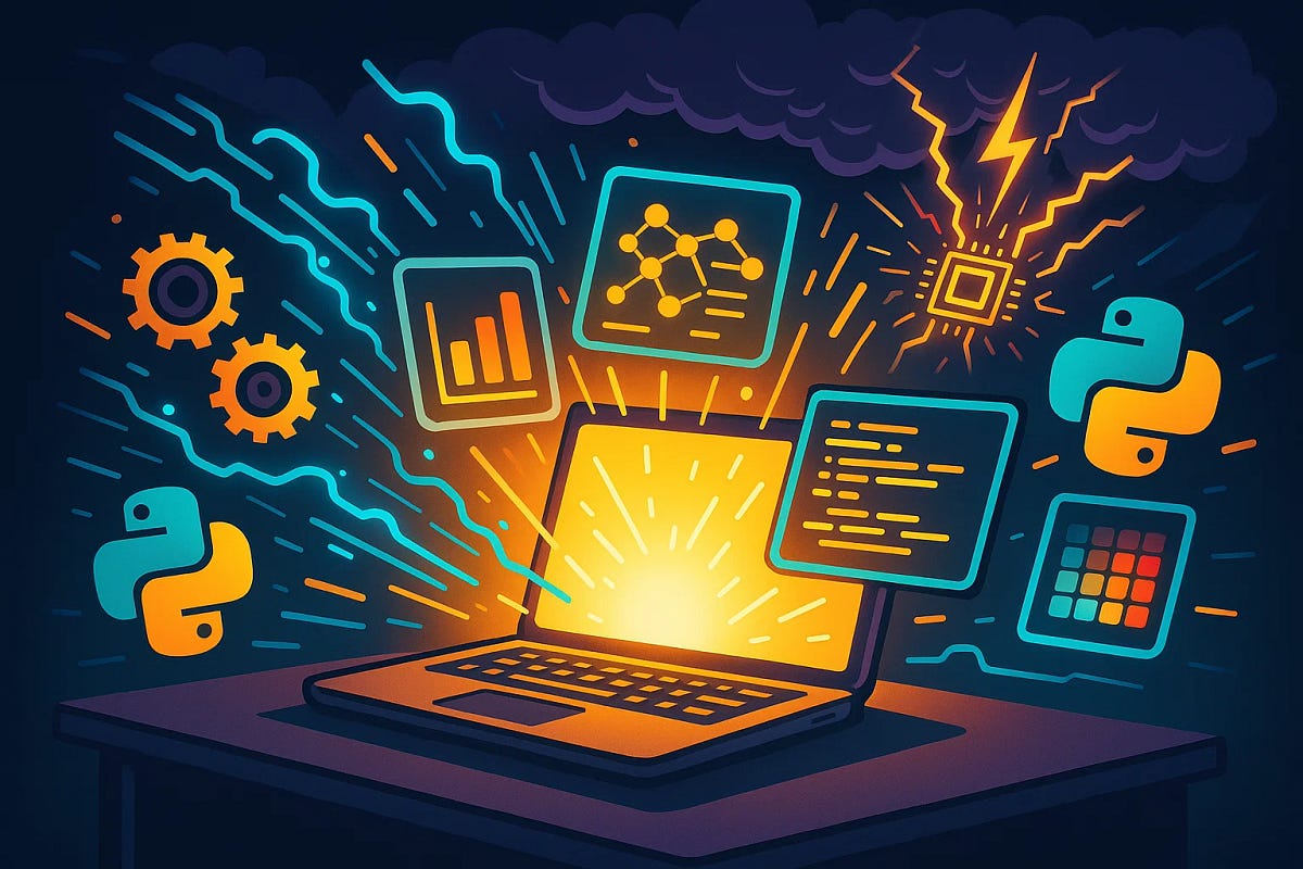 I Code, Crunch Data, and Train Models — Here’s What My Laptop Had to Handle | by Zain Ahmad ...