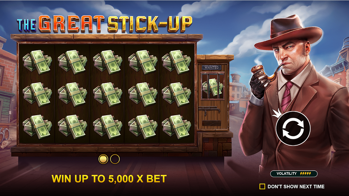 The Great Stick-up Game Baru Ini Menyimpan Jackpot Yang Sangat Besar ...