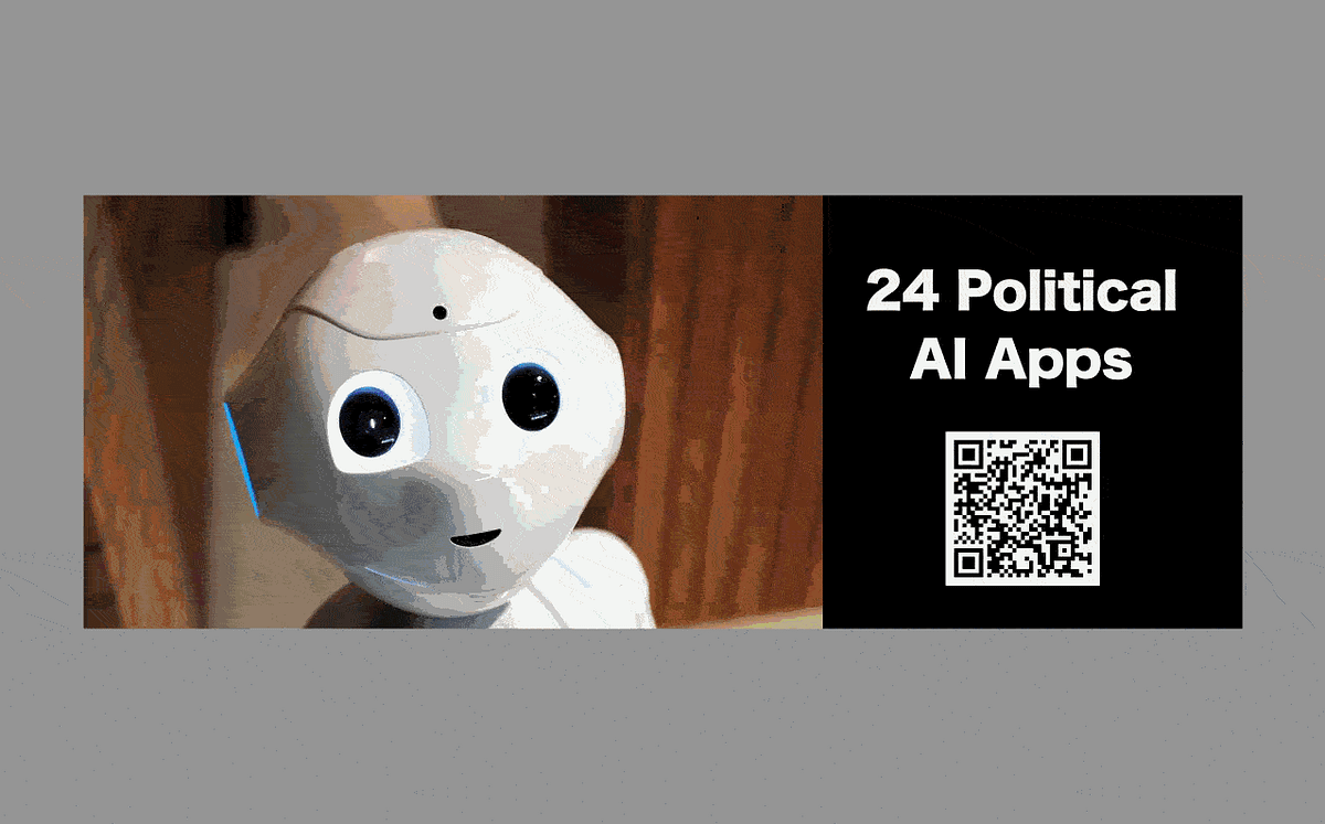 24 innovative political AI applications | by Deepak Puri | Aug, 2024 ...