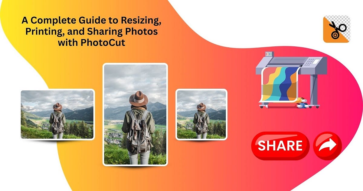 A Complete Guide to Resizing, Printing, and Sharing Photos with PhotoCut | by PhotoCut | Apr ...