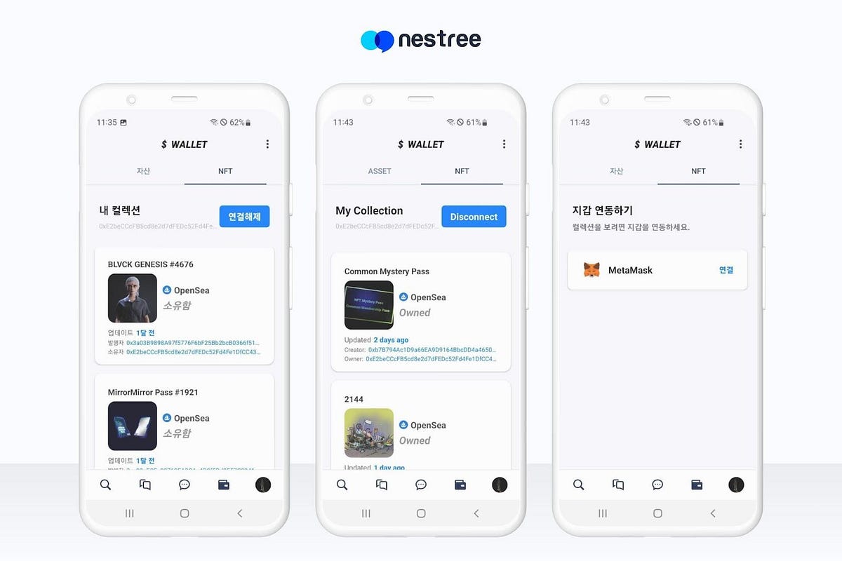 Nestree Messenger Adds NFT Gallery | by Nestree | Nestree | Medium