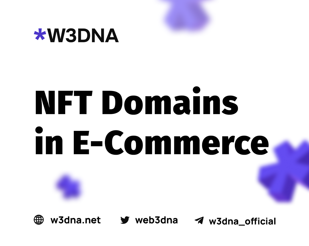 NFT Domains in E-Commerce: Revolutionizing Product Listings with Secure Ownership | by W3DNA ...