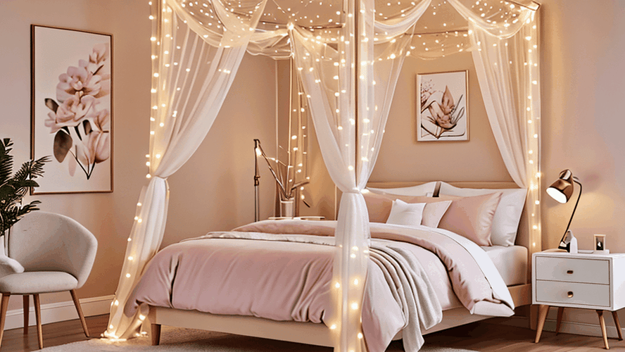 Bed Canopies With Lights | by Delilah Cruz | May, 2024 | Medium