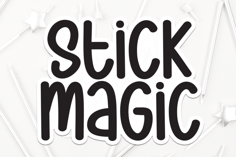 Stick Magic Font | by Kaitooon | Jun, 2024 | Medium
