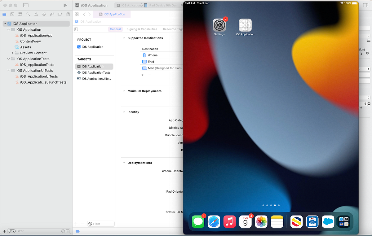 Testing iOS Application in iPad using Xcode | by Pooja Ingle | Medium