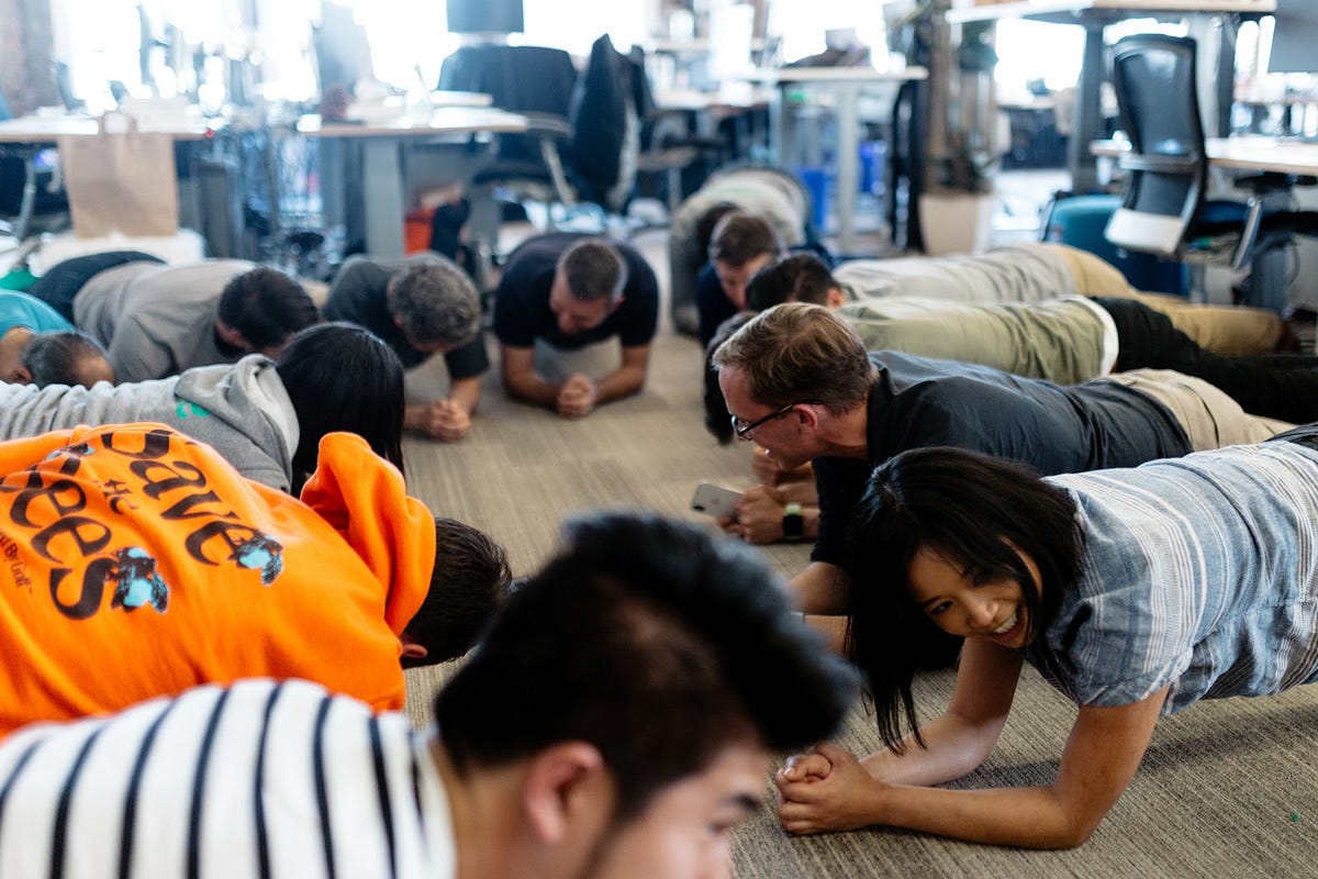 Plank work makes the bank* work, even virtually | by Talent at Chime ...